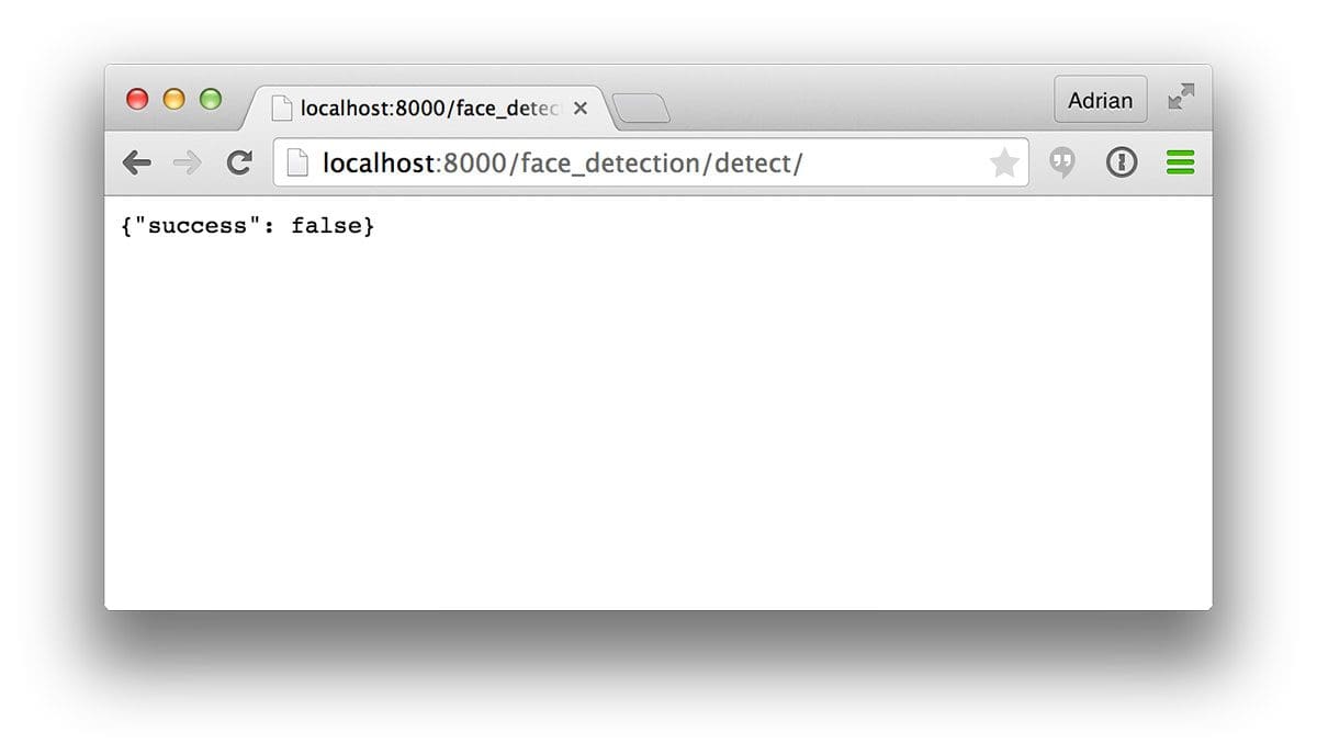 Creating A Face Detection Api With Python And Opencv In Just 5 Minutes Pyimagesearch