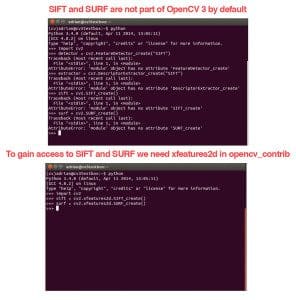 Where did SIFT and SURF go in OpenCV 3? - PyImageSearch