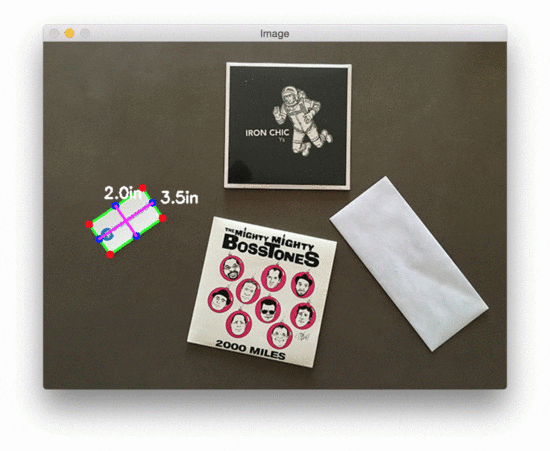 Measuring size of objects in an image with OpenCV - PyImageSearch