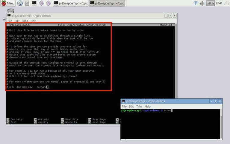 Running a Python + OpenCV script on reboot - PyImageSearch
