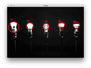 Detecting multiple bright spots in an image with Python and OpenCV ...