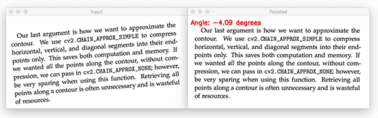 Text Skew Correction With Opencv And Python Pyimagesearch