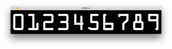 Credit card OCR with OpenCV and Python - PyImageSearch