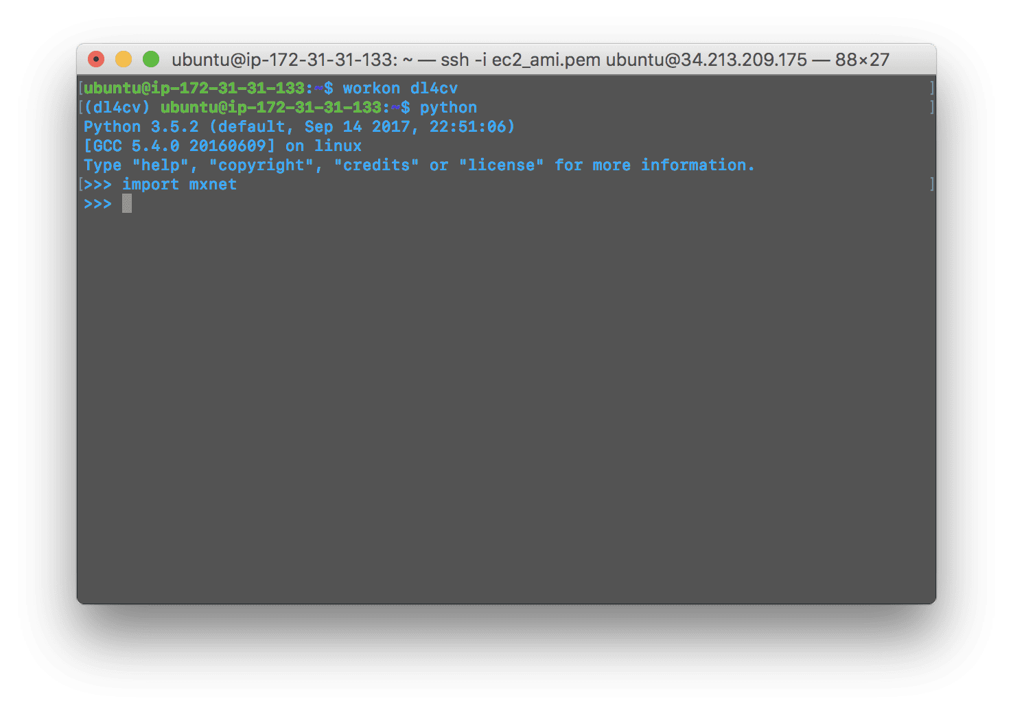 How to install mxnet for deep learning - PyImageSearch