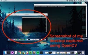 Taking screenshots with OpenCV and Python - PyImageSearch