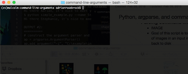 Python Argparse And Command Line Arguments Pyimagesearch 4862