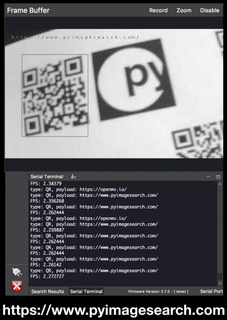 Reading Barcodes With Python And Openmv Pyimagesearch