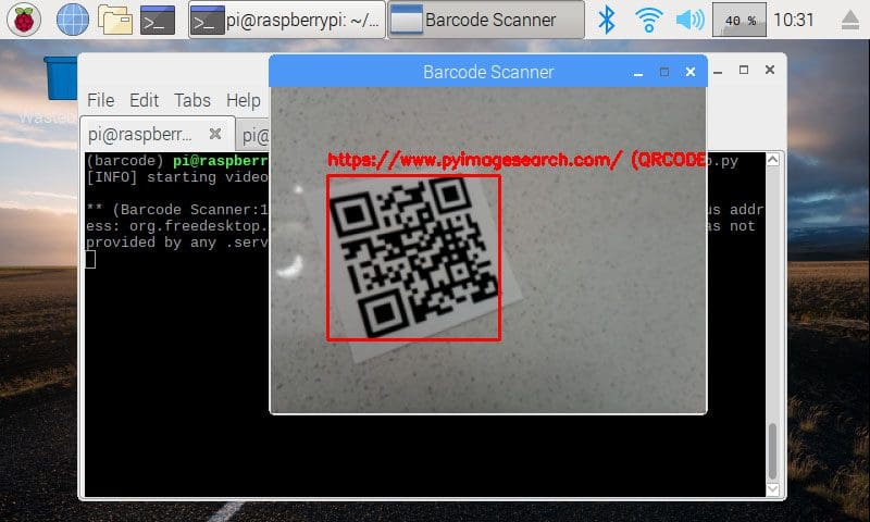 An OpenCV barcode and QR code scanner with ZBar - PyImageSearch