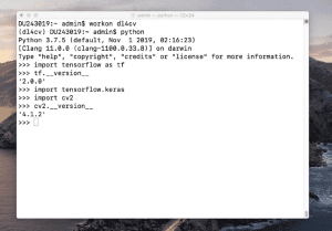 How to install TensorFlow 2.0 on macOS - PyImageSearch
