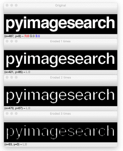 OpenCV Morphological Operations - PyImageSearch