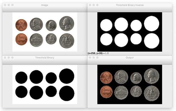 Threshold Opencv Simple And Effective Coin Segmentation Using Python Threshold Opencv Simple And Effective Coin Segmentation Using Python