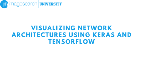 Visualizing network architectures using Keras and TensorFlow ... Visualizing network architectures using Keras and TensorFlow ...