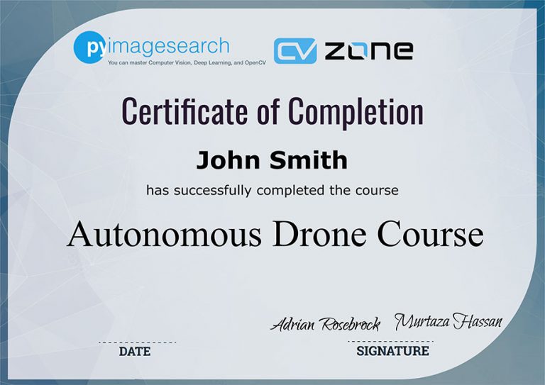 Autonomous Drones with Computer Vision and OpenCV | PyImageSearch