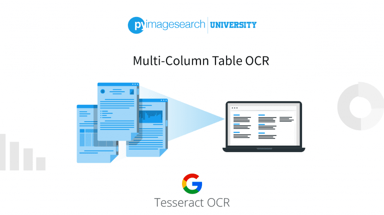 Multi-Column Table OCR - PyImageSearch