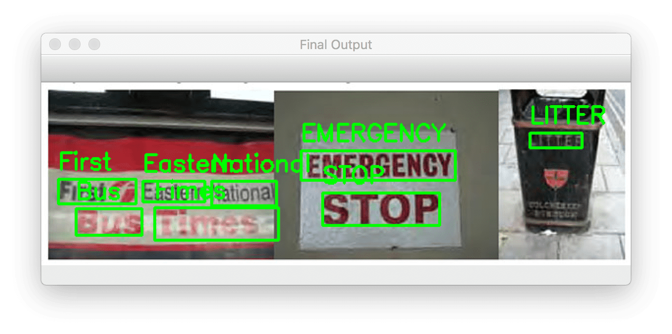 Text Detection and OCR with Google Cloud Vision API - PyImageSearch