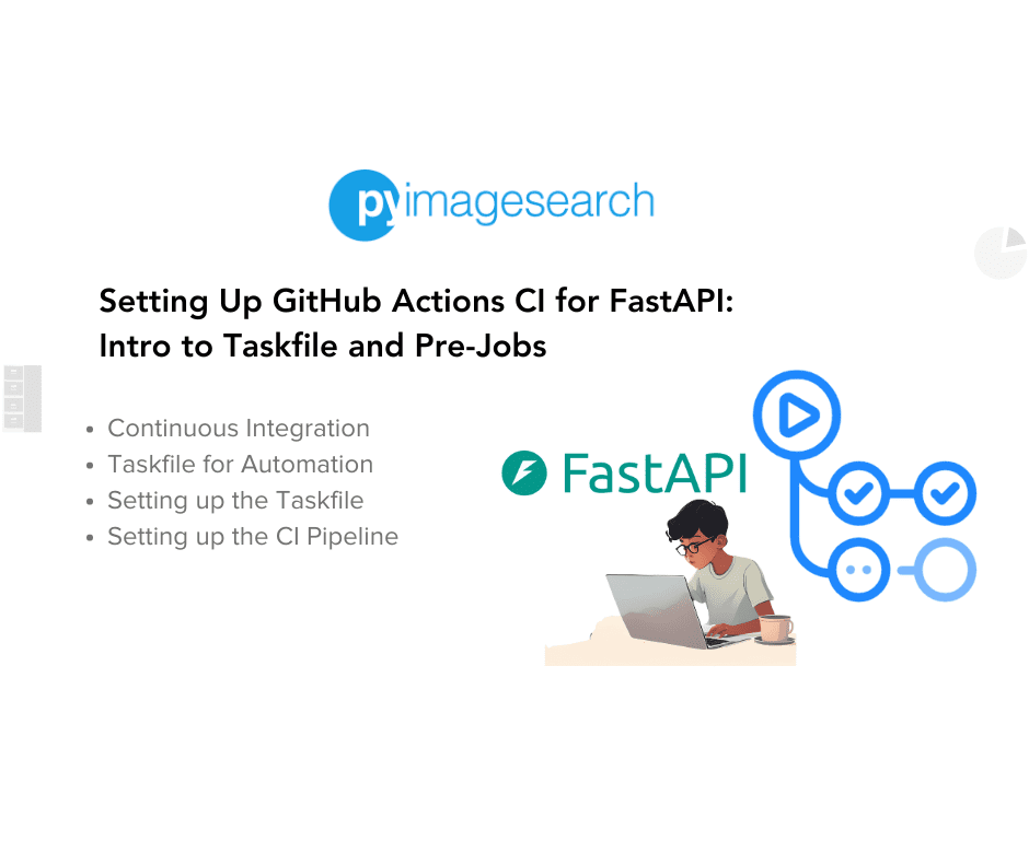 Setting Up Github Actions Ci For Fastapi Intro To Taskfile And Pre Jobs Pyimagesearch