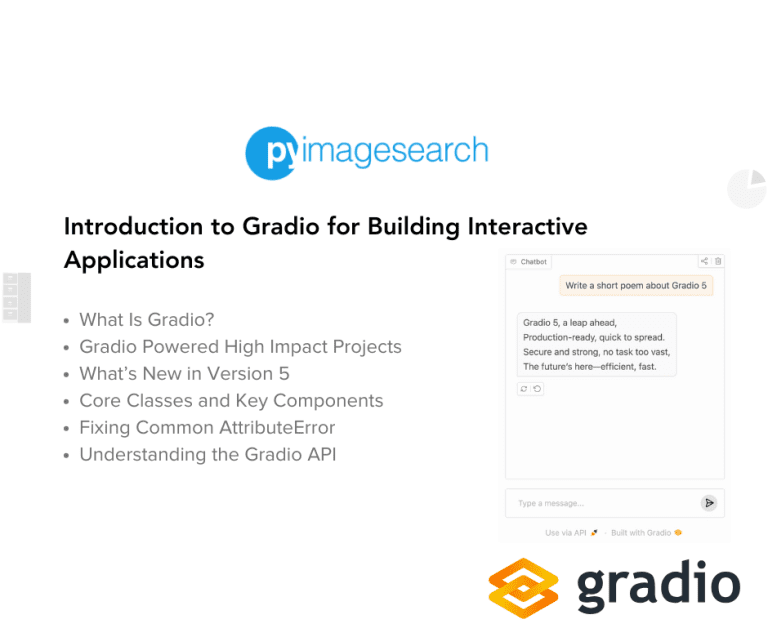 Introduction to Gradio for Building Interactive Applications - PyImageSearch