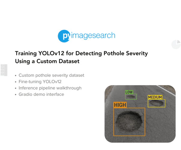 Training Yolov12 For Detecting Pothole Severity Using A Custom Dataset Pyimagesearch