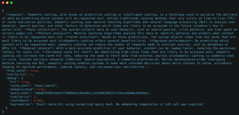 Semantic Caching for LLMs: FastAPI, Redis, and Embeddings - PyImageSearch