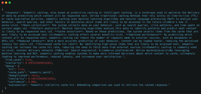 Semantic Caching for LLMs: FastAPI, Redis, and Embeddings - PyImageSearch